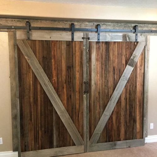 Home Barn Door | Salt Lake City, UT | Got Old Wood Co.