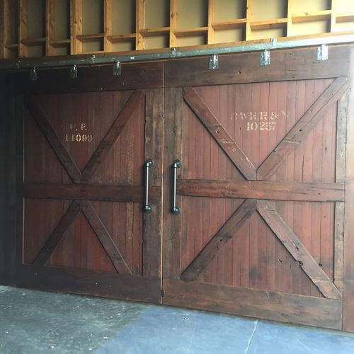 Home Barn Door | Salt Lake City, UT | Got Old Wood Co.