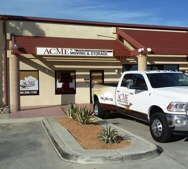 Professional Storage | Palm Desert, CA | ACME Moving and Storage