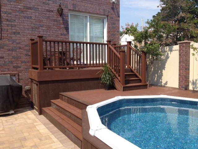 Poolside Decking