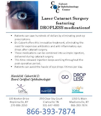 Laser Cataract Surgery Clarksville, Nashville & Franklin Tn | H.M ...