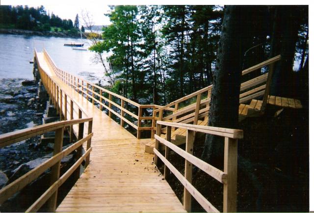 Pier Platforms - Thomaston, ME - Tibbetts Marine Construction