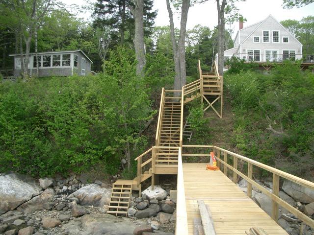 Pier Platforms - Thomaston, ME - Tibbetts Marine Construction