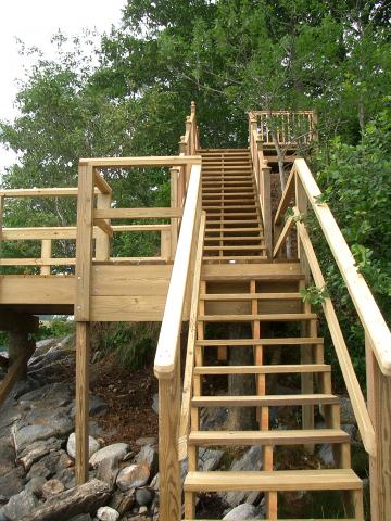Pier Platforms - Thomaston, ME - Tibbetts Marine Construction