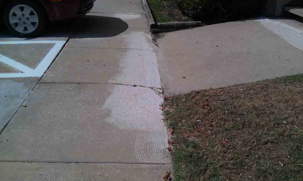 damaged concrete | Dallas, Texas | Walkway Concrete Grinding & Raising, Inc