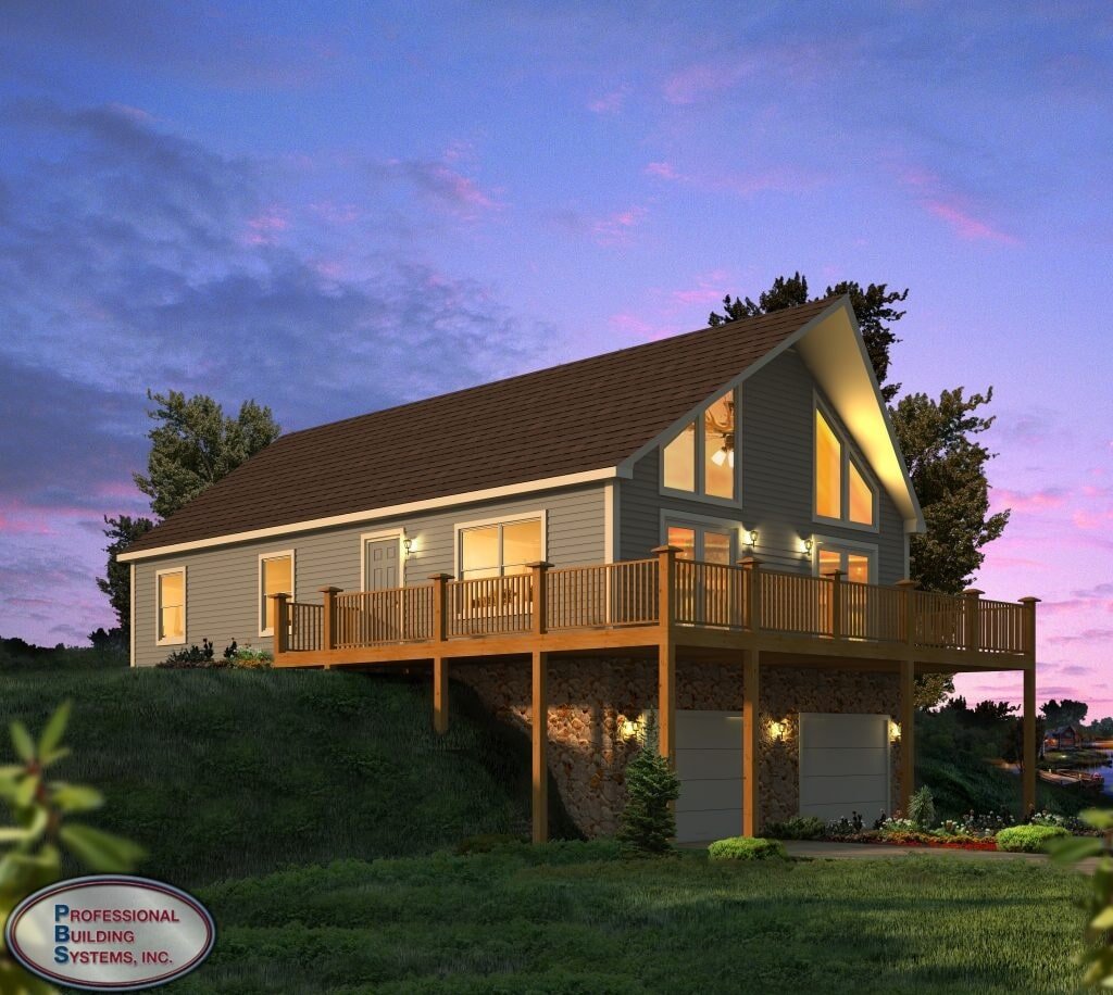 Cape Chalet Modular Homes | Mercer, Pennsylvania | Warner's Homes ...