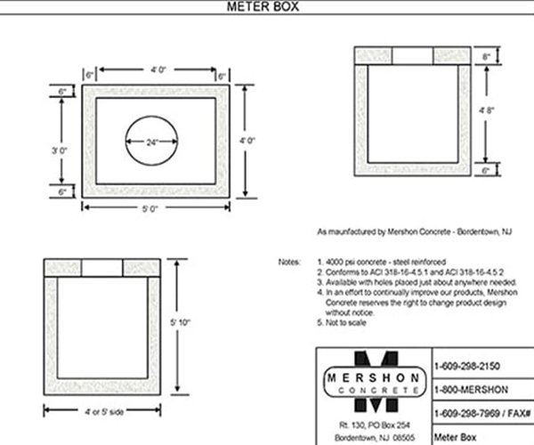 Precast Concrete in NJ | Mershon Concrete