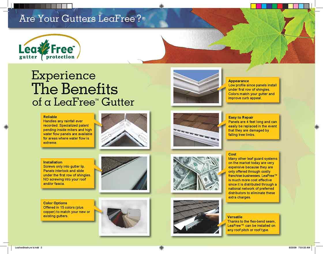 LeaFree Gutters- Metro East, IL - Art's Custom Seamless Gutters