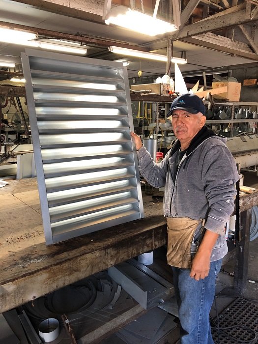 Durable Sheet Metal Louver Vents in Texas | Residential & Commercial ...
