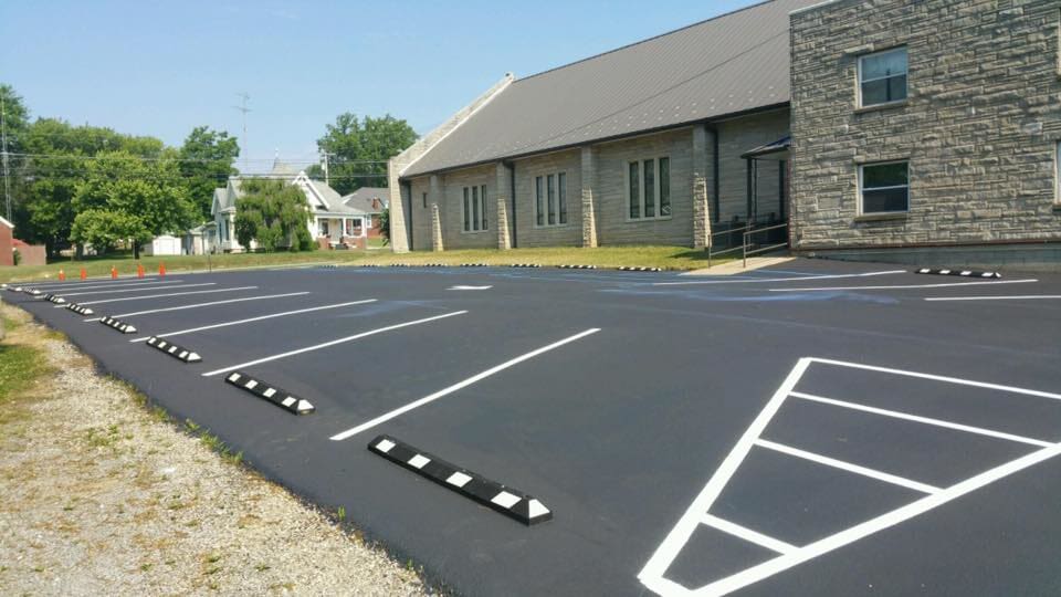Pavement Striping | Evansville, IN | Q-Stripe Quality Painting ...