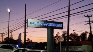 Beautiful and Reliable Pylon Signs | Bel Aire MD | Pollitt Signs ...