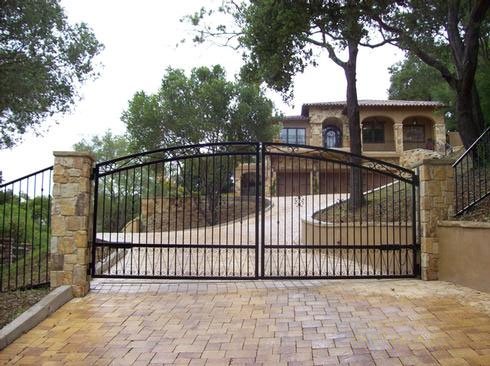 Arched Gates | Central California Ornamental Iron