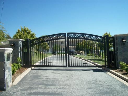 Arched Gates | Central California Ornamental Iron