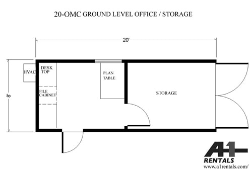 Construction-Site Storage | Kansas City, MO | A -1 Rentals