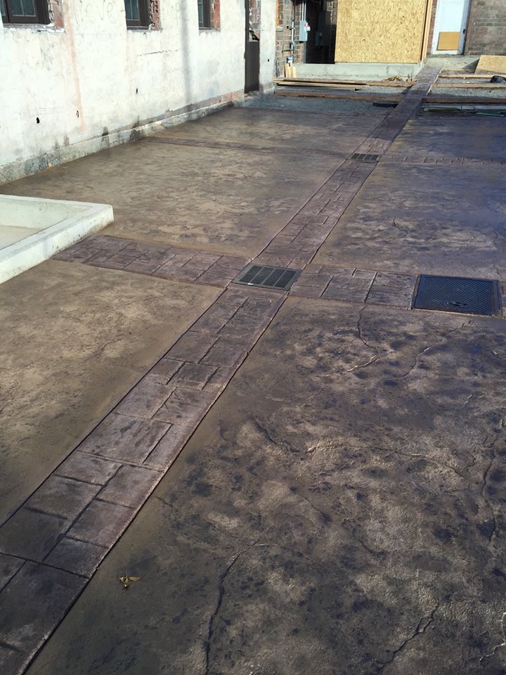 Custom-Stamped Concrete Installation in Tacoma, WA
