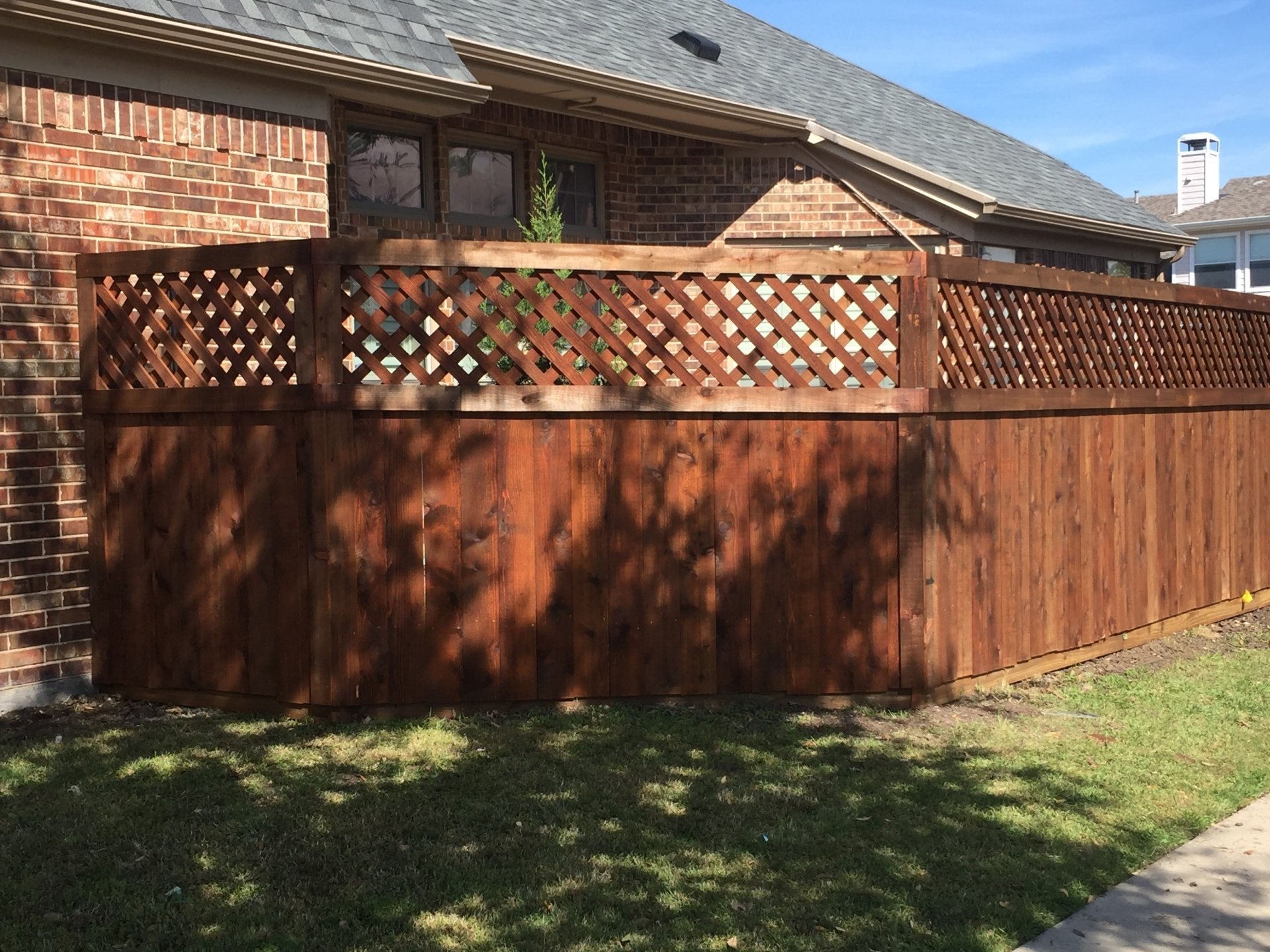A Few of Our Fences - Little Elm, TX - Alpha Fence Company