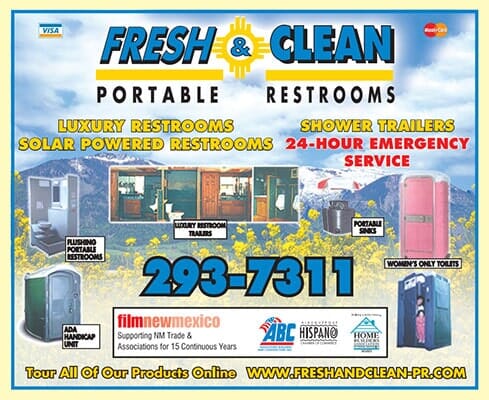 Portable Restrooms - Albuquerque, NM - Fresh & Clean Portable Restrooms