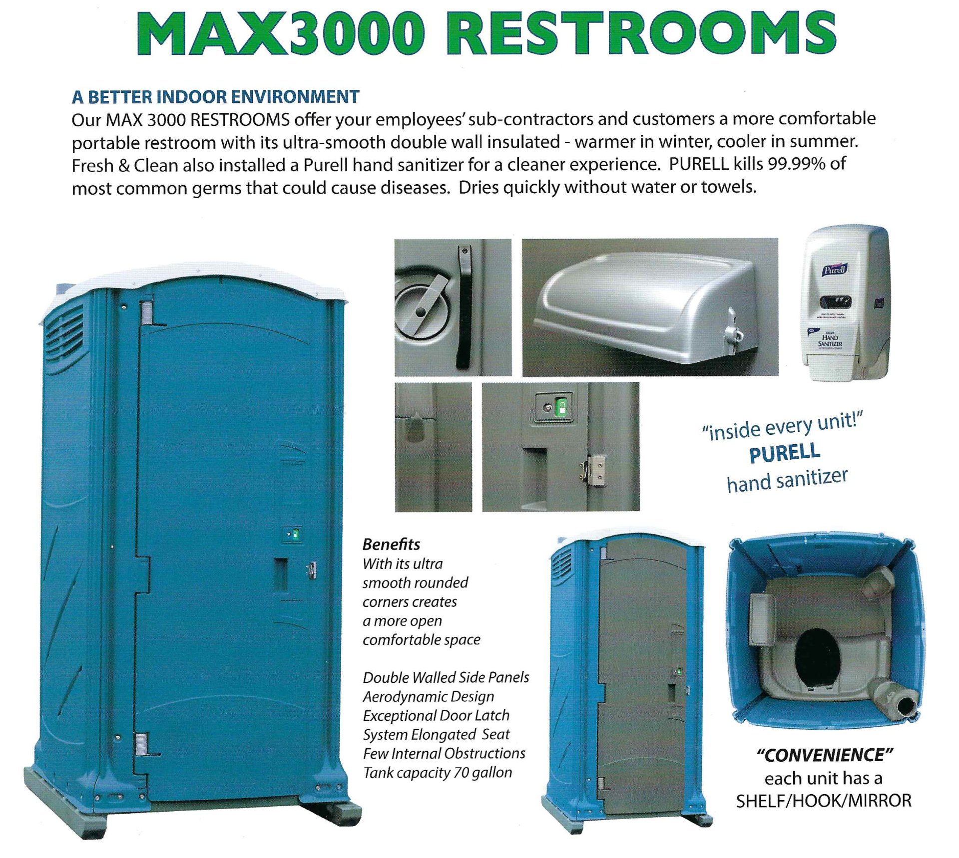Handwash Stations - Albuquerque, NM - Fresh & Clean Portable Restrooms