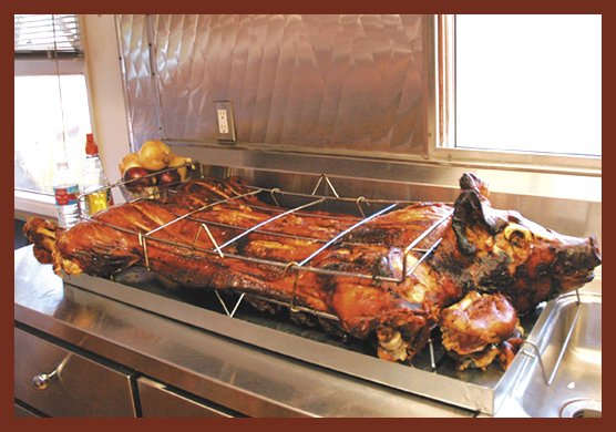 WHOLE PIG ROAST CATERING BBQ Menu