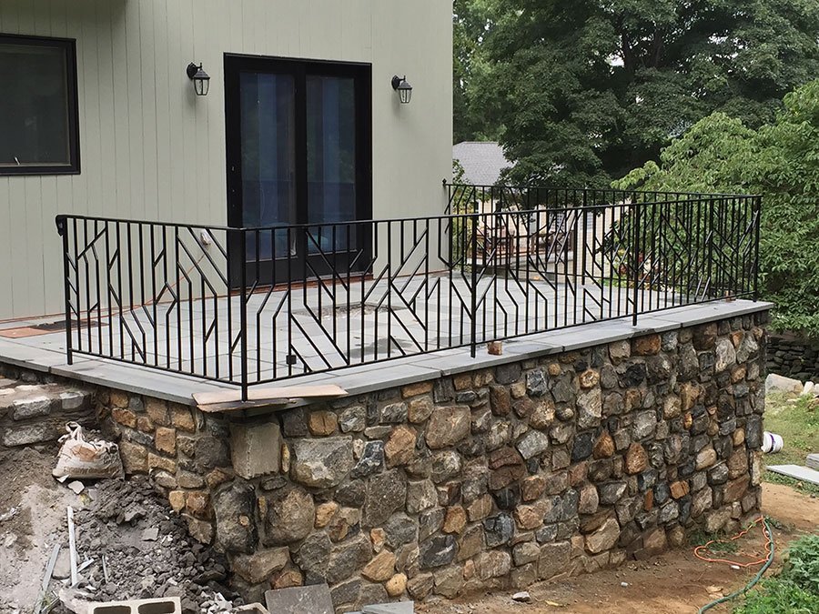 Exterior Iron Railing | Based Out of Cold Spring, NY | R&G Wrought Iron ...