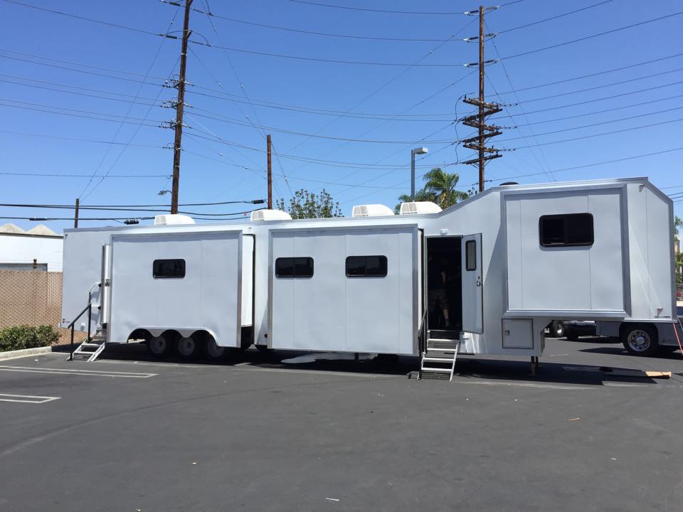 Wardrobe and Makeup Trailer - Anaheim, CA - Ultra Haulers Trailers