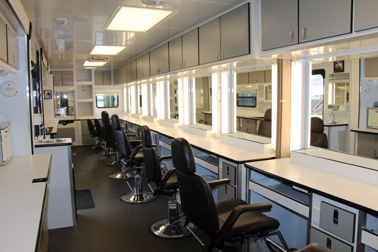 Wardrobe and Makeup Trailer - Anaheim, CA - Ultra Haulers Trailers