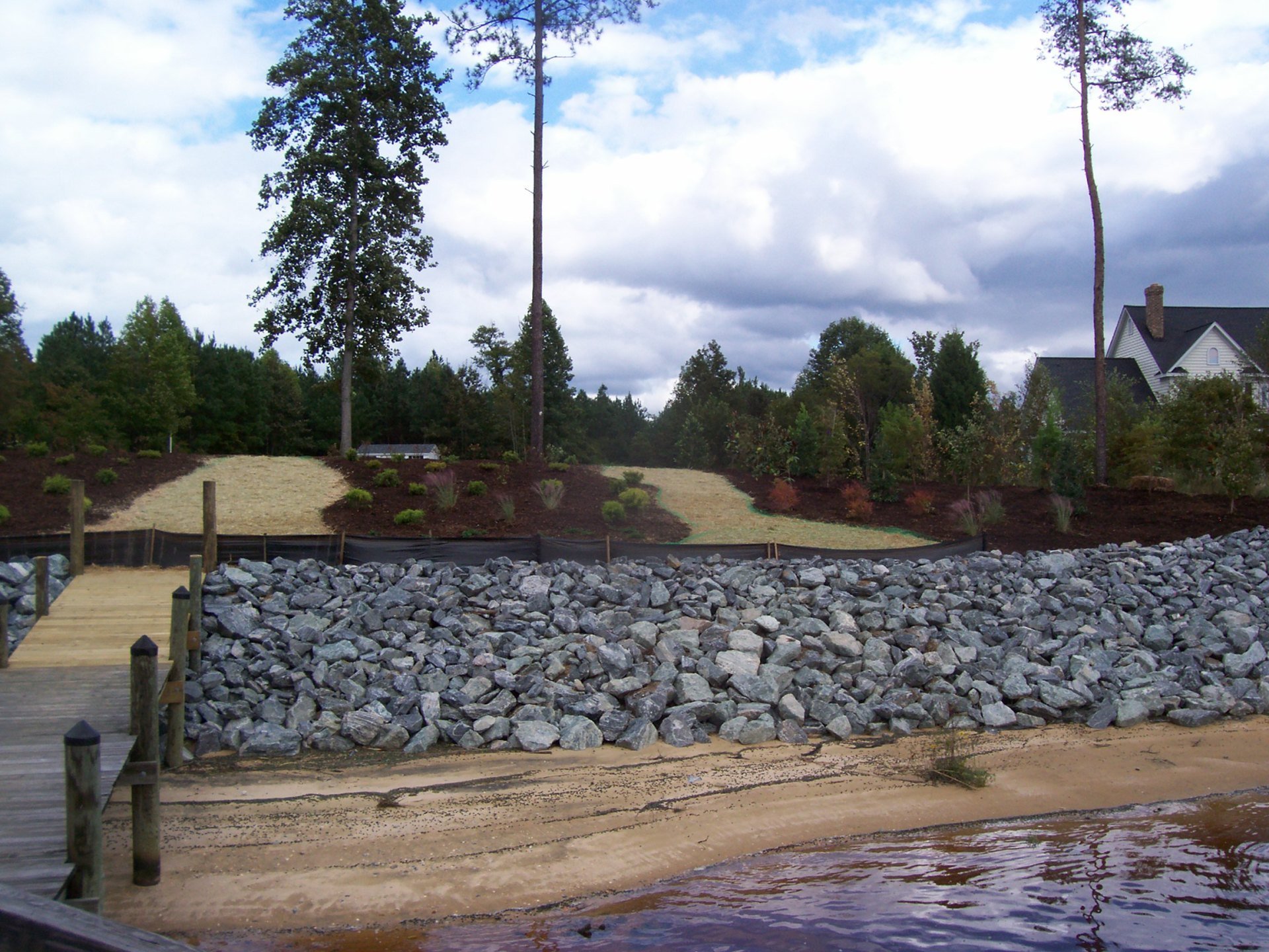 Rip-Rap Installation | Gloucester, VA | Southern Landscaping