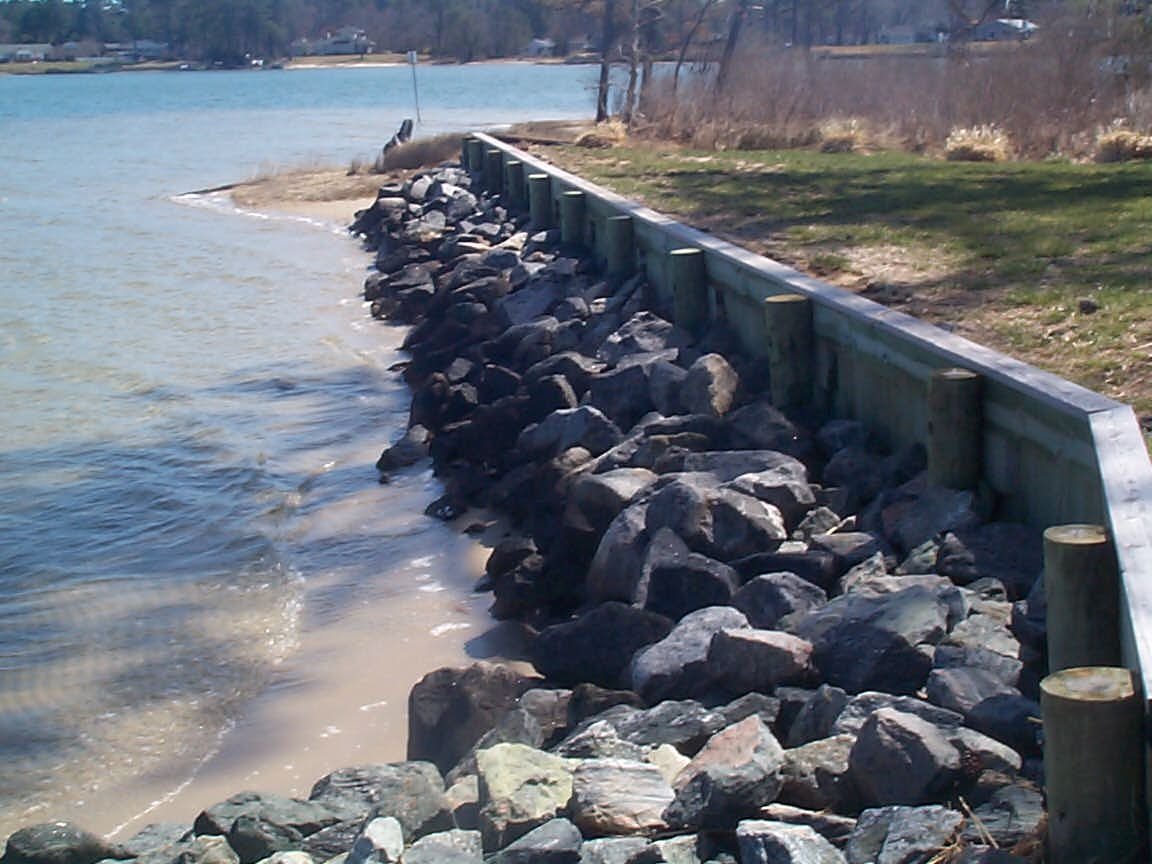 Rip-Rap Installation | Gloucester, VA | Southern Landscaping