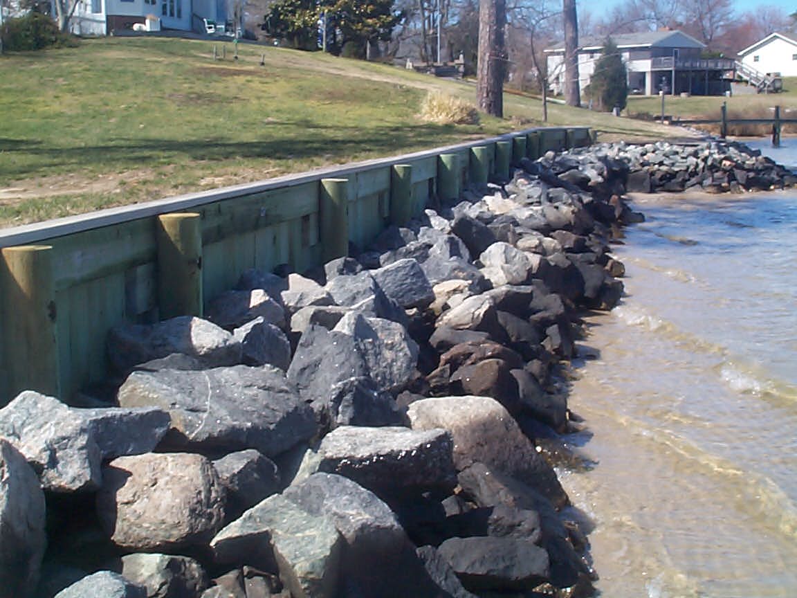 Rip-Rap Installation | Gloucester, VA | Southern Landscaping
