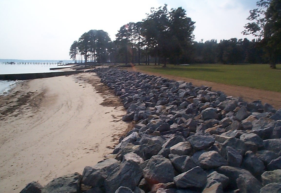 Rip-Rap Installation | Gloucester, VA | Southern Landscaping