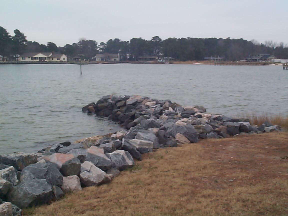 Rip-Rap Installation | Gloucester, VA | Southern Landscaping