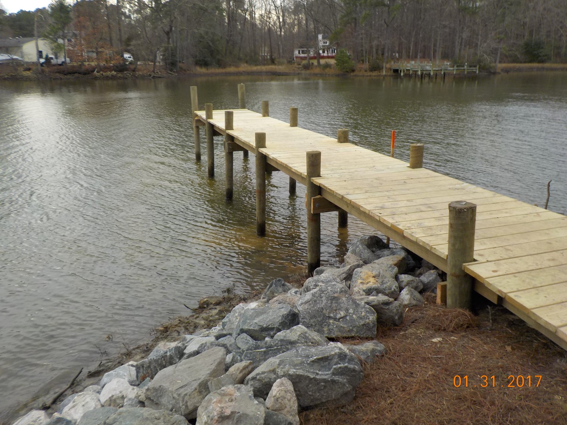 Custom Piers & Docks | Saluda, VA | Southern Landscaping & Construction Inc