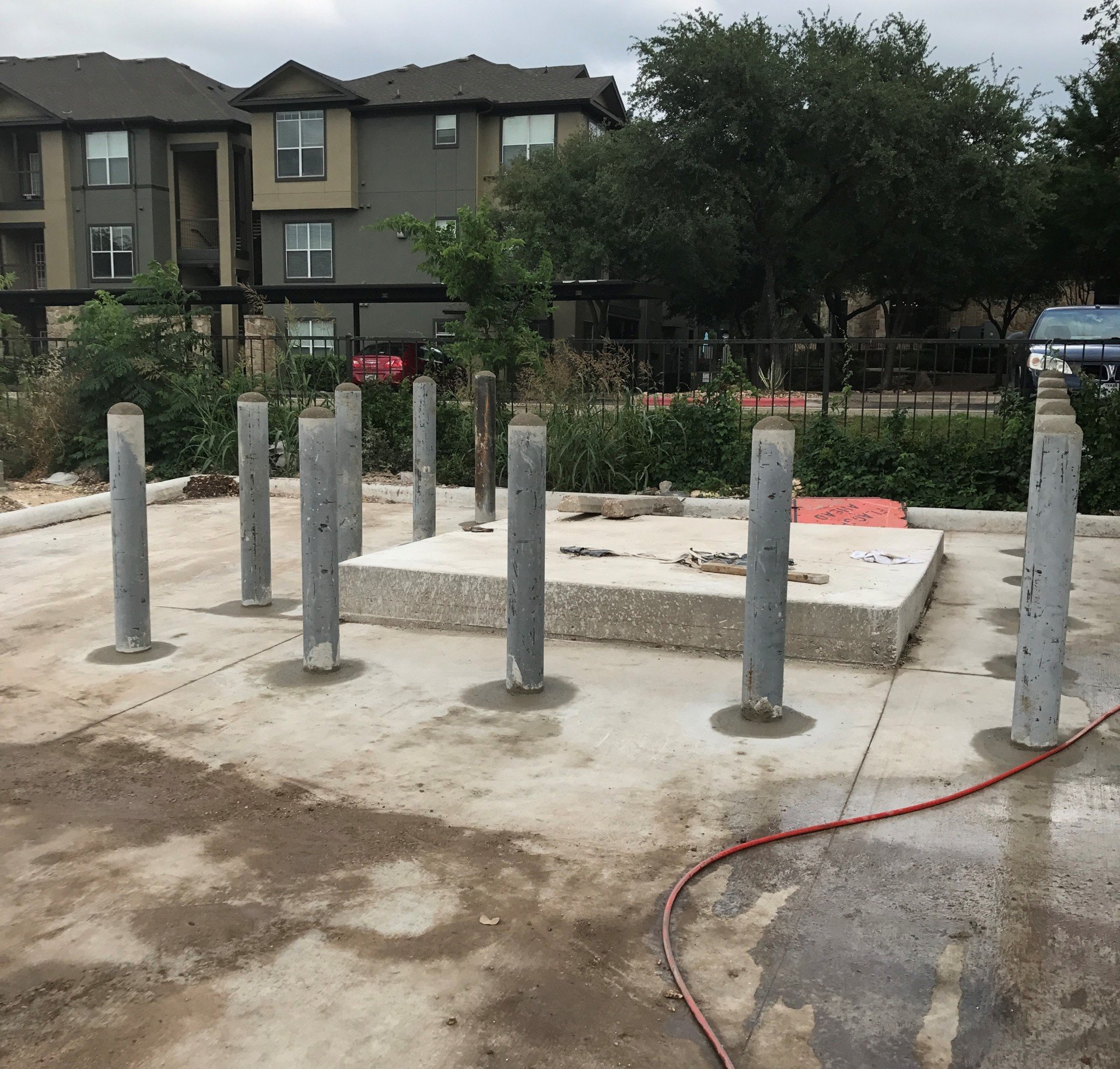Bollards | Central Texas | A-1 Coring, Inc.