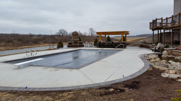 Pool Installation - Fort Wayne, IN - Forrester & Sons Pool Service Inc