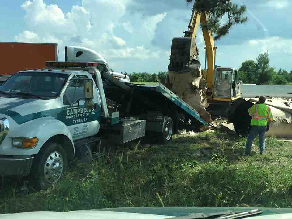 Services | Campbell's Towing & Recovery Inc. | Tyler, TX