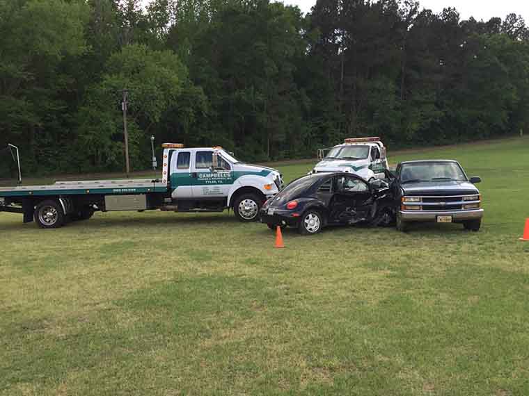 Services | Campbell's Towing & Recovery Inc. | Tyler, TX