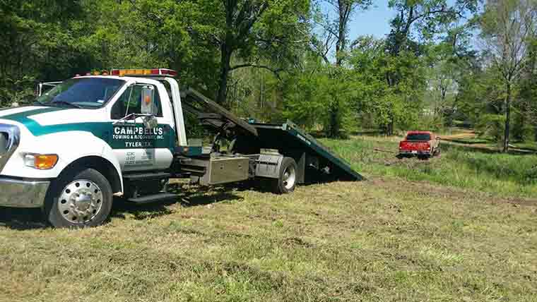 Services | Campbell's Towing & Recovery Inc. | Tyler, TX