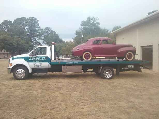 Services | Campbell's Towing & Recovery Inc. | Tyler, TX